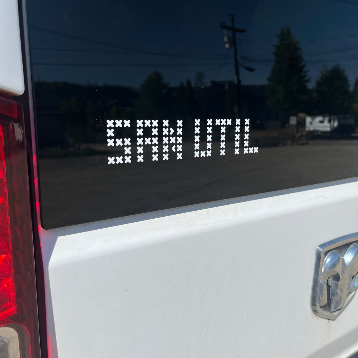 Kiss Cut San Util Sticker – San Util Design
